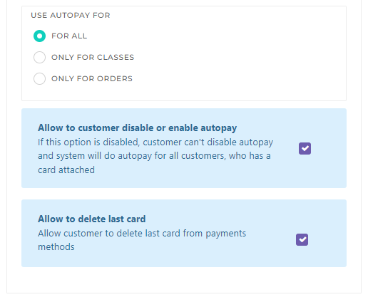 How to set up AutoPay